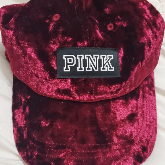 PINK Victoria's Secret | Accessories | Nwt Pink Velvet Hat | Poshmark